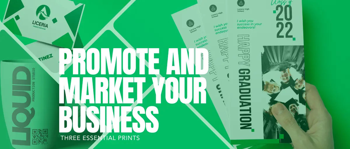 Three essential prints needed to promote and market your business ...